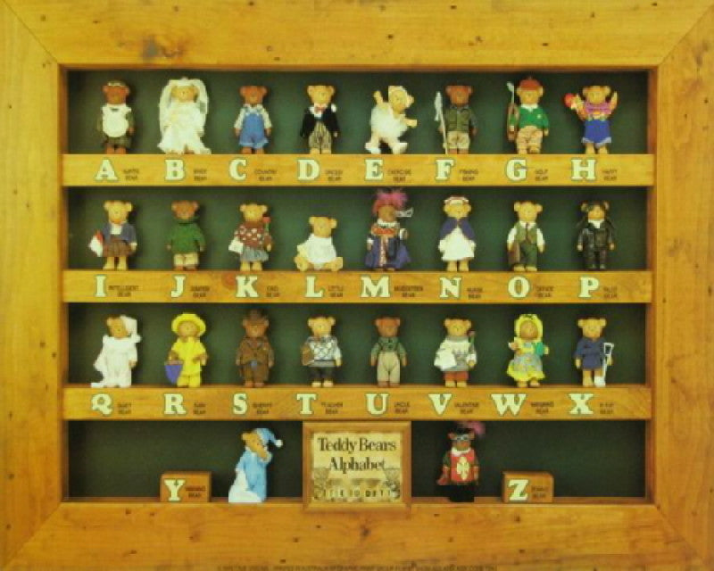 Teddy Bears Alphabet - Poster