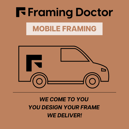 Mobile Custom Framing Service Canberra | Framing Doctor